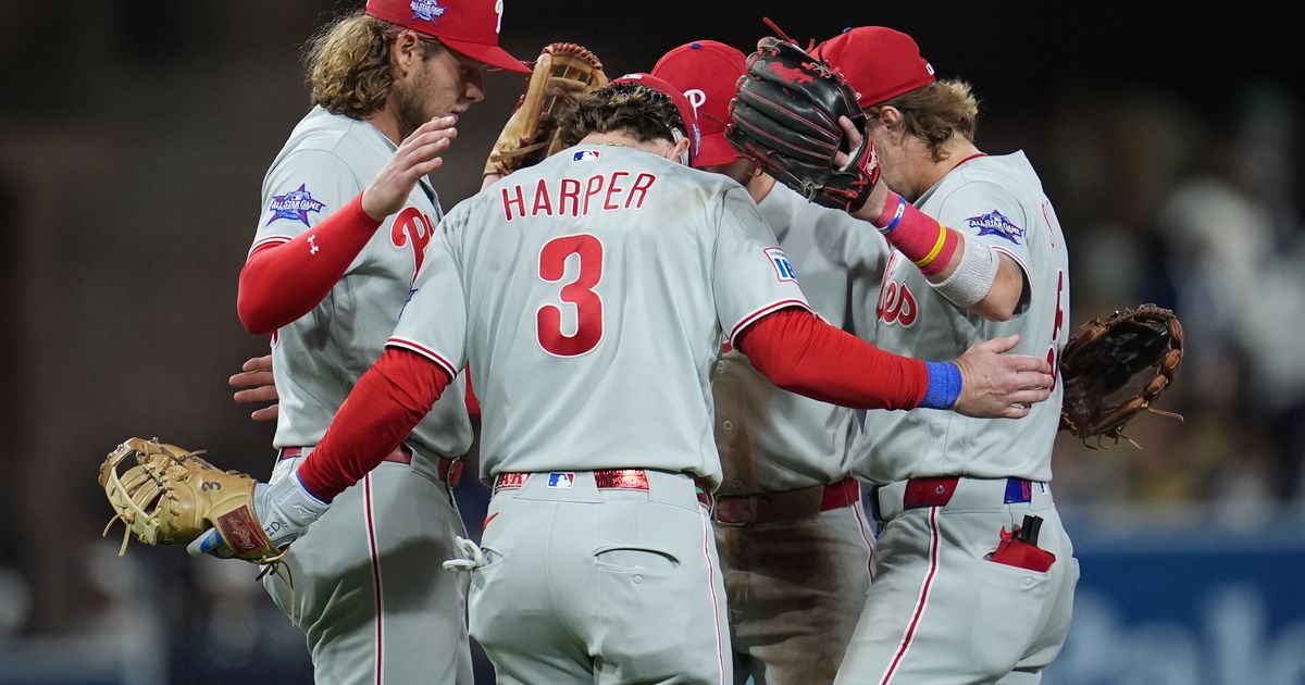 Harper, Realmuto and Turner hit home runs in Phillies' 4-3 win over ...