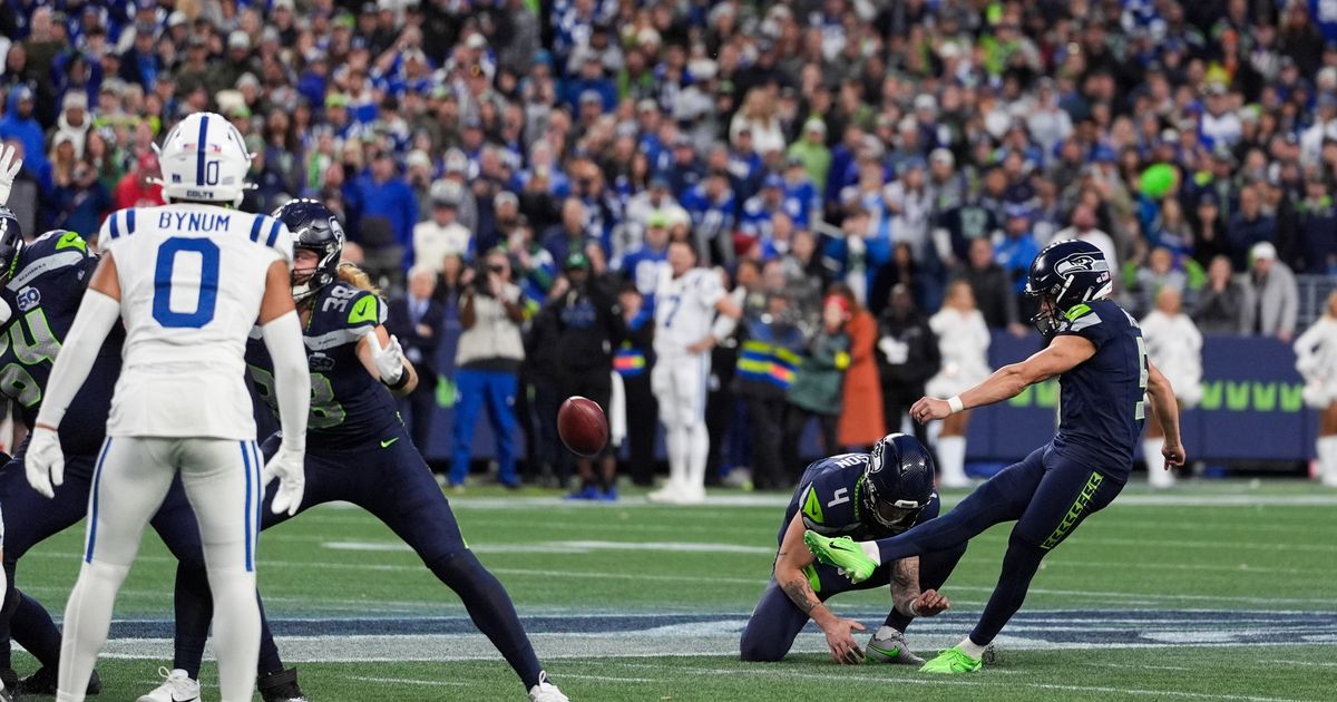 Seahawks outlast Philip Rivers and Colts 18-16 on Jason Myers' 56-yard ...