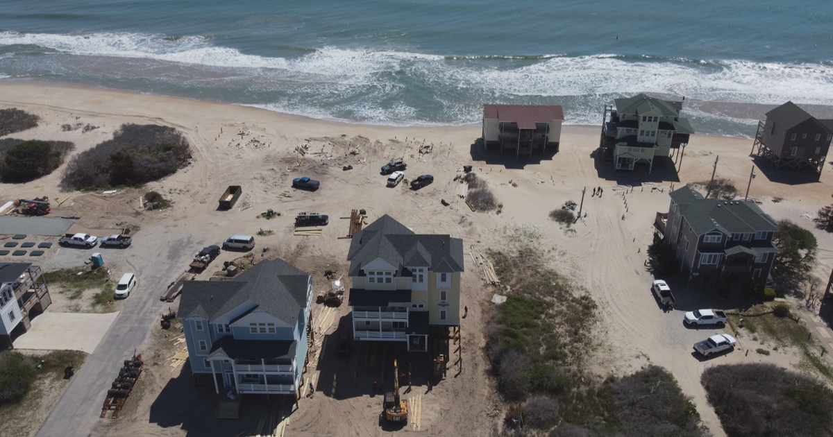 Buxton is moving homes, tearing others down as the ocean closes in ...