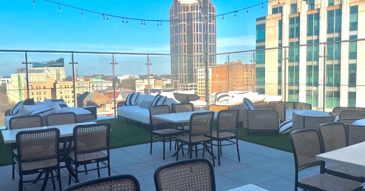 Raleigh's tallest rooftop bar opens its doors :: WRAL.com