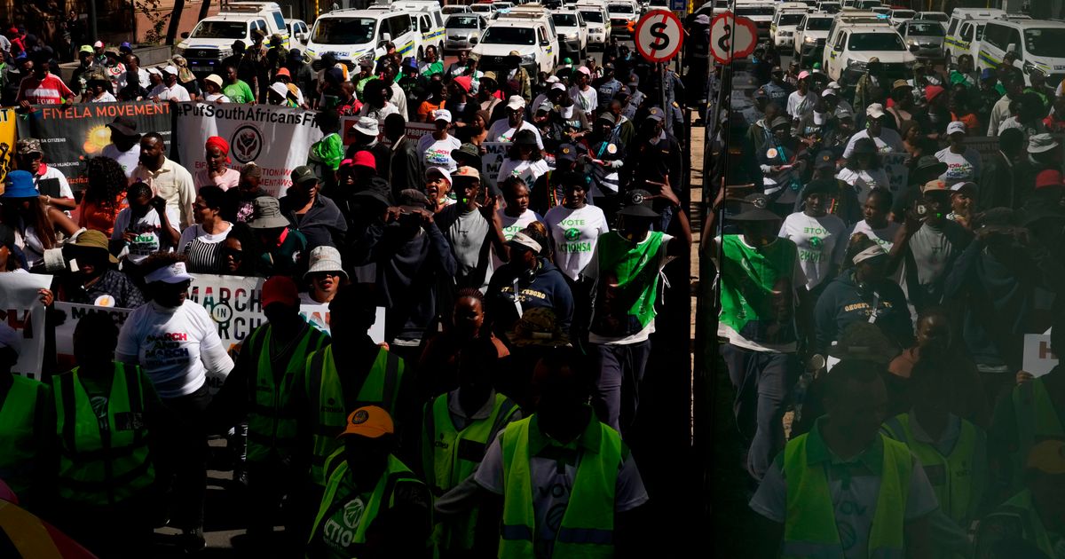 Hundreds march in Johannesburg against illegal migration as shops shut ...