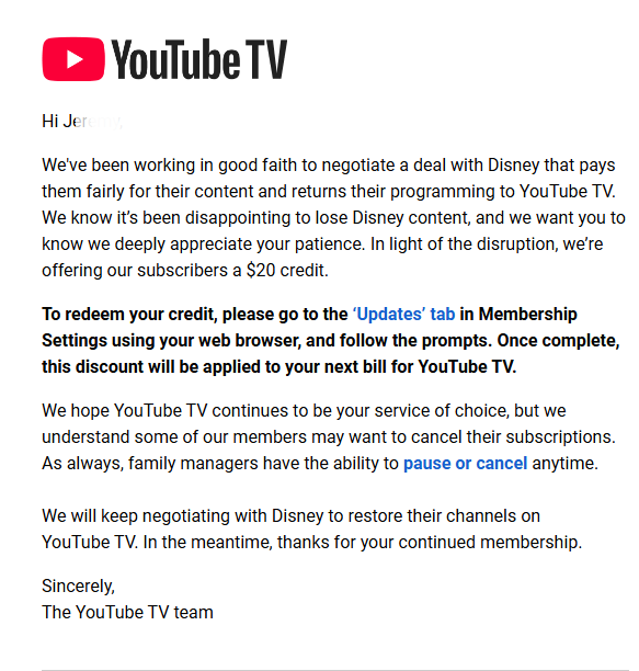 Guide: Here's how YouTube TV subscribers can cash in on the ongoing ...