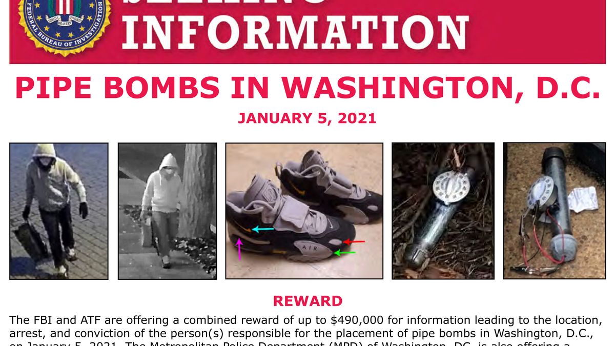 Man accused of planting pipe bombs before Jan. 6 attack on Capitol ...