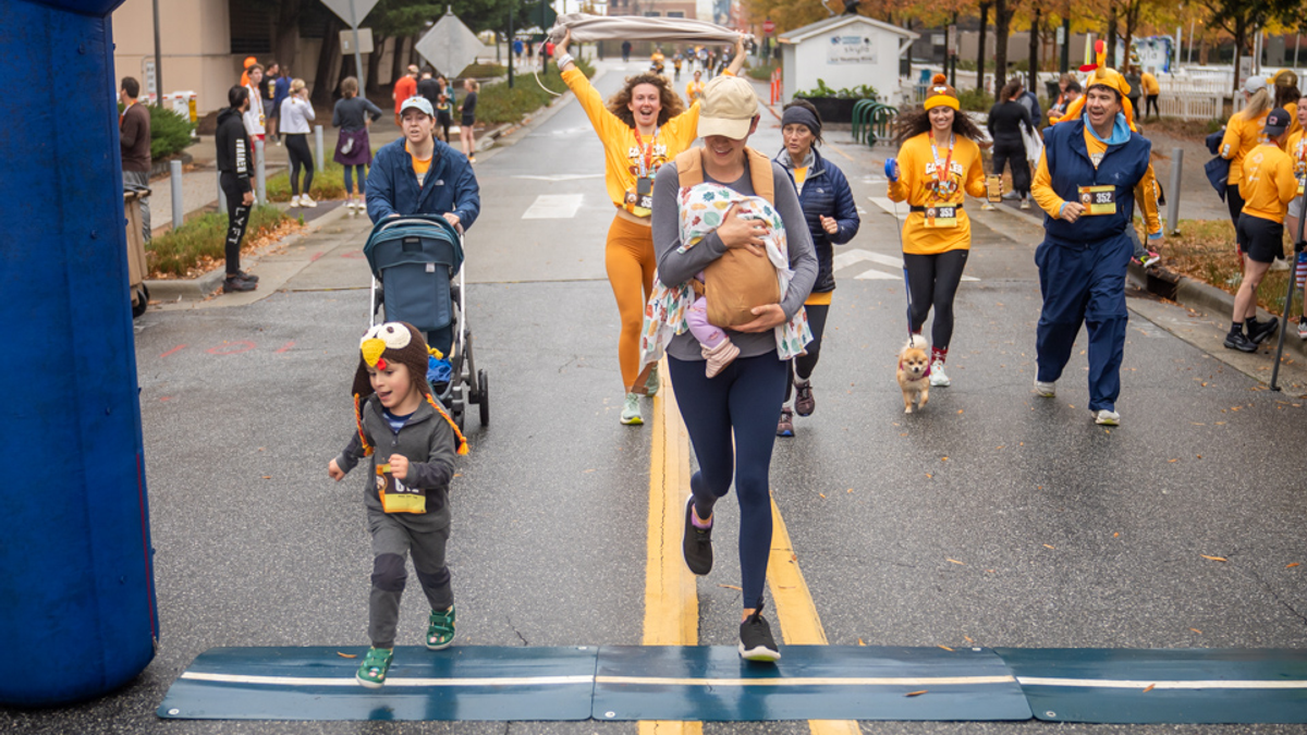 Families flock to Center City Park for 25th annual Greensboro Gobbler ...