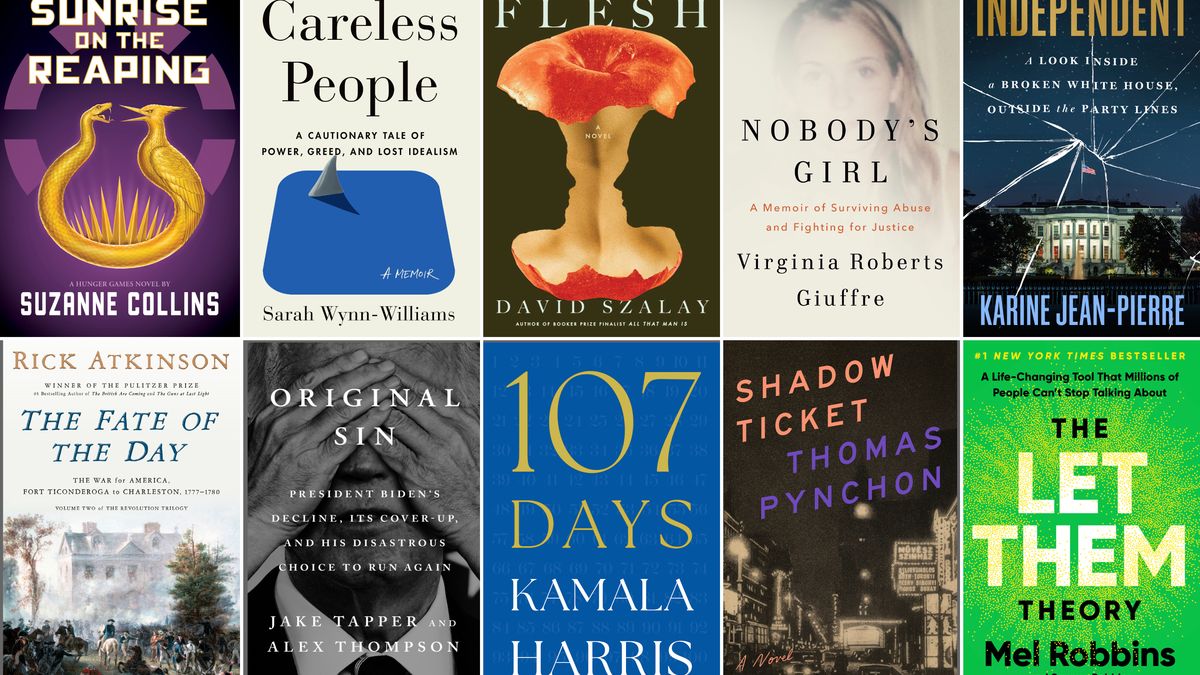 10 notable books of 2025: A posthumous memoir about Epstein, 'Hunger ...