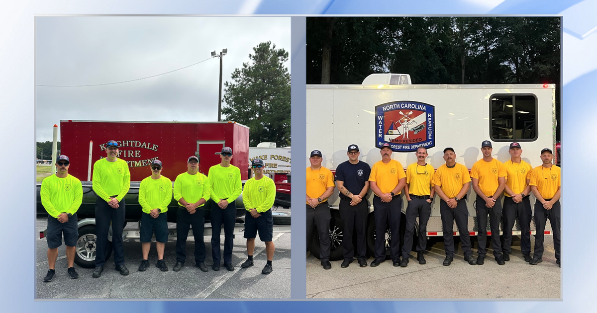 Local rescue teams mobilize, head to NC coast as Hurricane Erin spurs ...