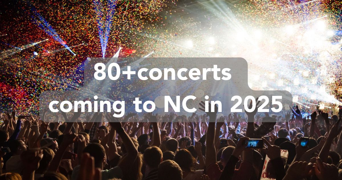 Top concerts coming to NC in 2025 :: WRAL.com