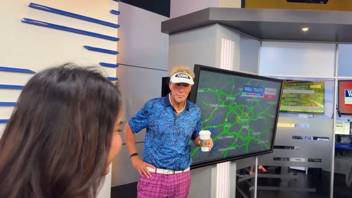 Will Ferrell arrives at WRAL as Lonnie Hawkins for his new Netflix show ...