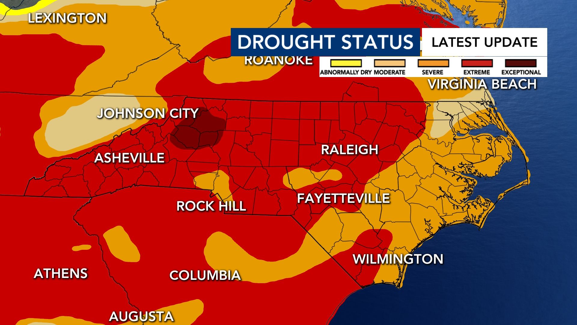 North Carolina drought update: Will recent rain help ease conditions ...
