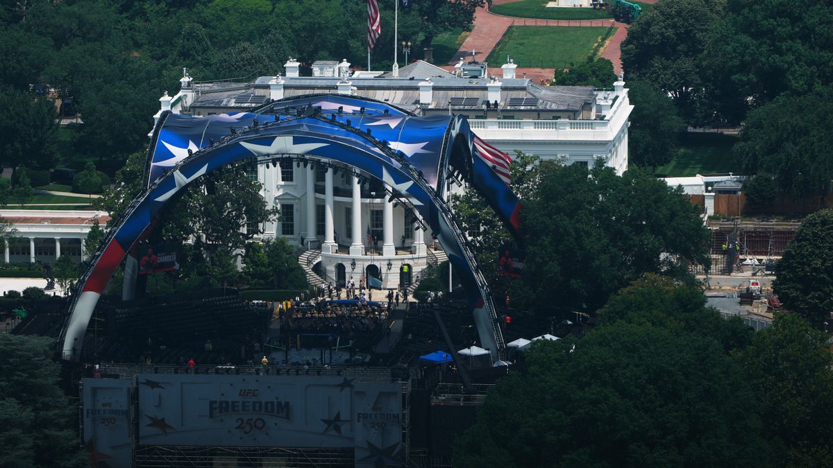 Judge rules Trump can stage UFC fights on the White House's South Lawn ...