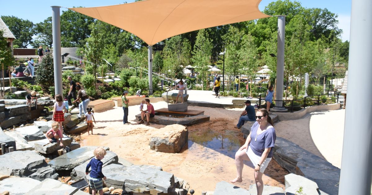 Gipson Play Plaza grand opening activities resumes in Raleigh after ...