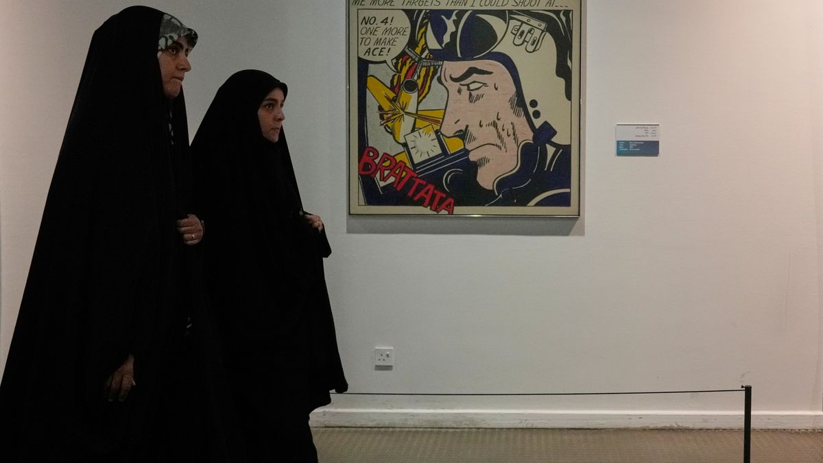 An Iranian museum holds a rare exhibit of American art, reflecting on ...