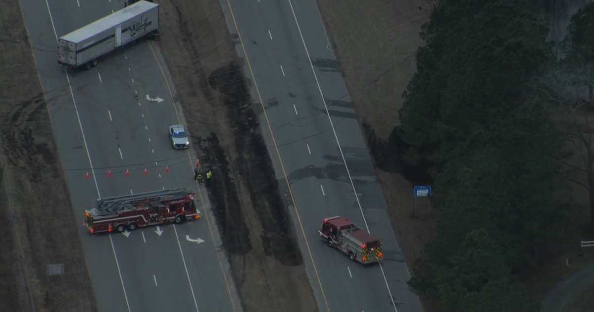 Hours-long closure on US-64 near Apex clears after crash causes downed ...