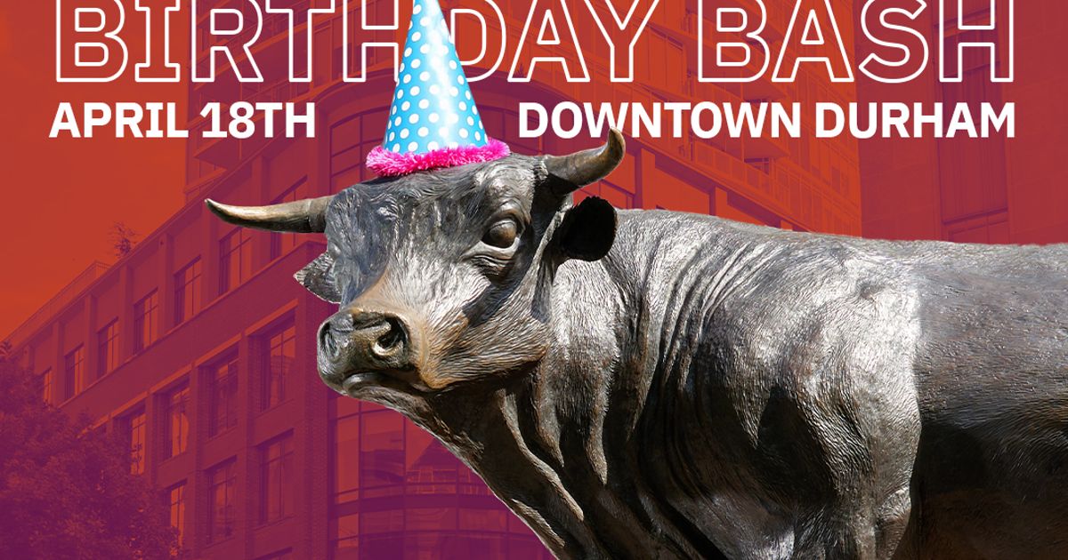 Durham to celebrate Major the Bull Statue's 21st birthday with a family ...