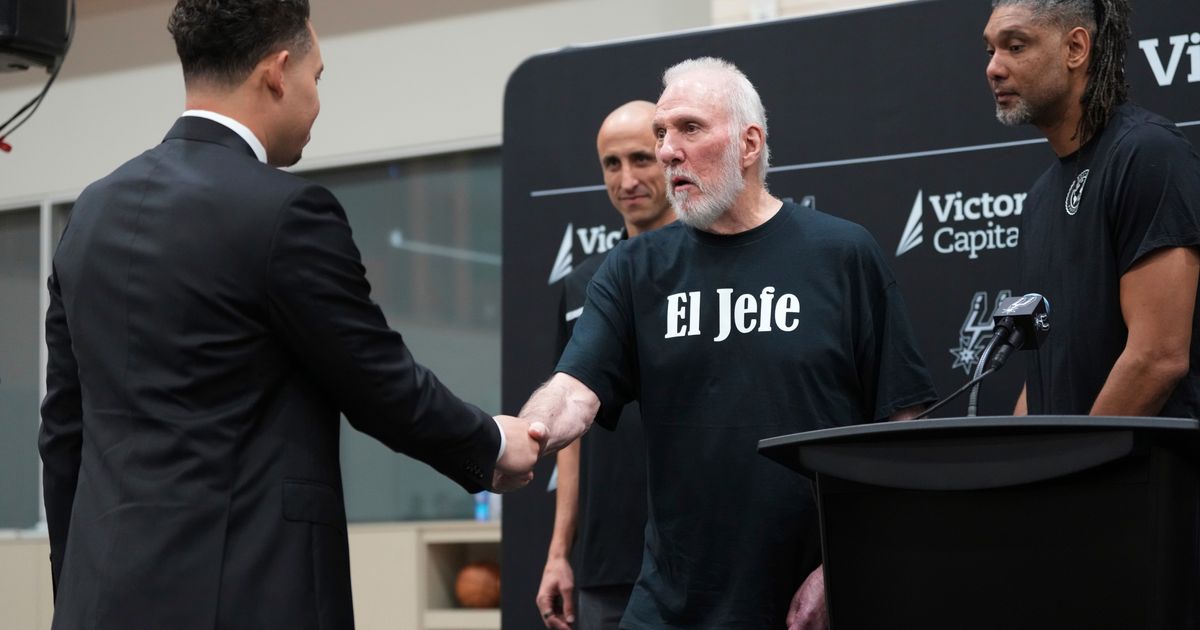 Victor Wembanyama's respect for Gregg Popovich is clear. And Pop was ...