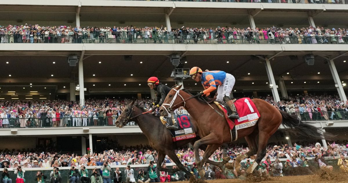 Renegade is the 2-1 favorite for the Belmont Stakes rematch with Derby ...