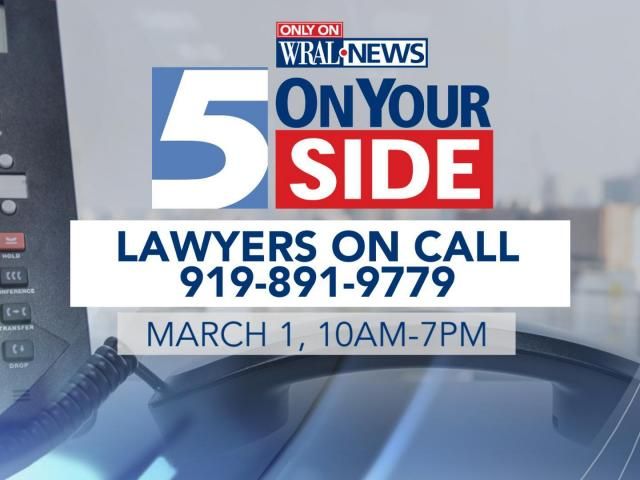 Lawyers on Call: Get legal questions answered for free on Friday