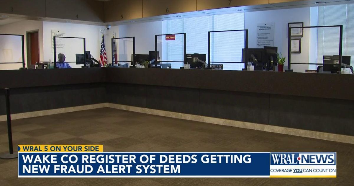 Wake County to launch new property fraud alert system, requires ...