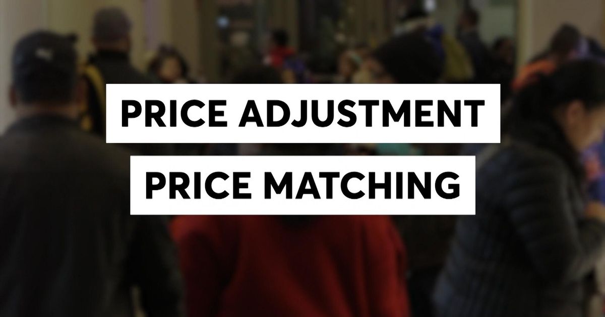 Don't overpay: Save money by taking advantage of price matches or ...