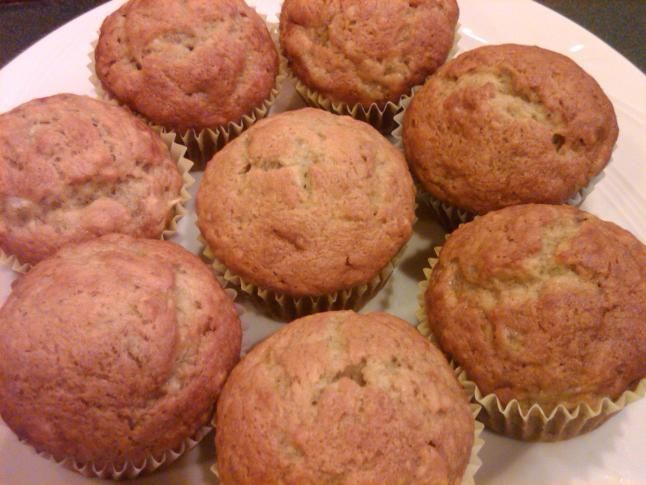 Mmmm...banana muffins!