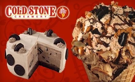 Awesome 50% off Cold Stone deal!
