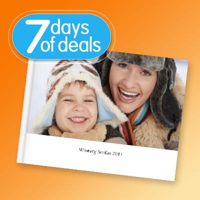 75% off custom cover photo book from Walgreens