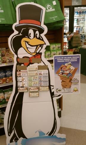 The Coupon Penguin has been spotted!
