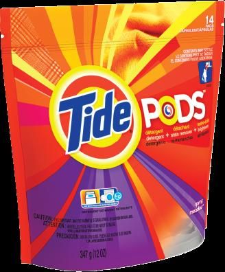 New Tide Pods sample - all gone