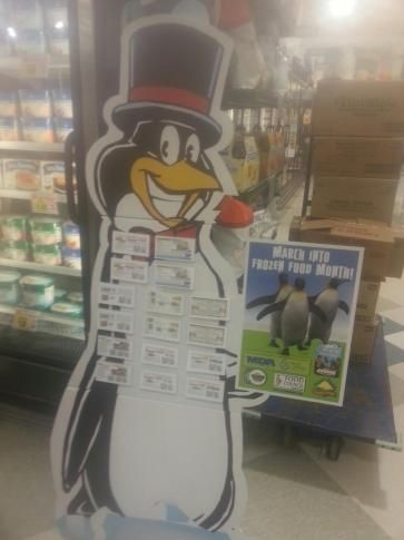 The Penguin has been spotted with coupons!
