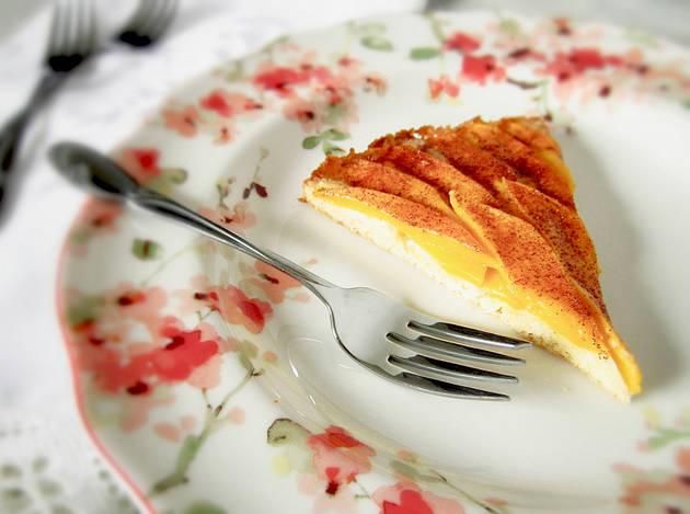 A Spoonful of Luxe recipe: Mango Breakfast Kuchen