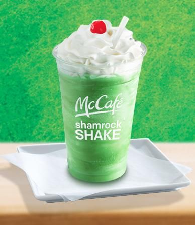 Winners of McDonald's Shamrock Shake coupons