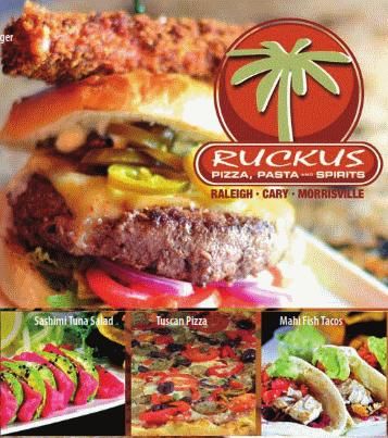 Ruckus Pizza: Free pizza with purchase & giveaway