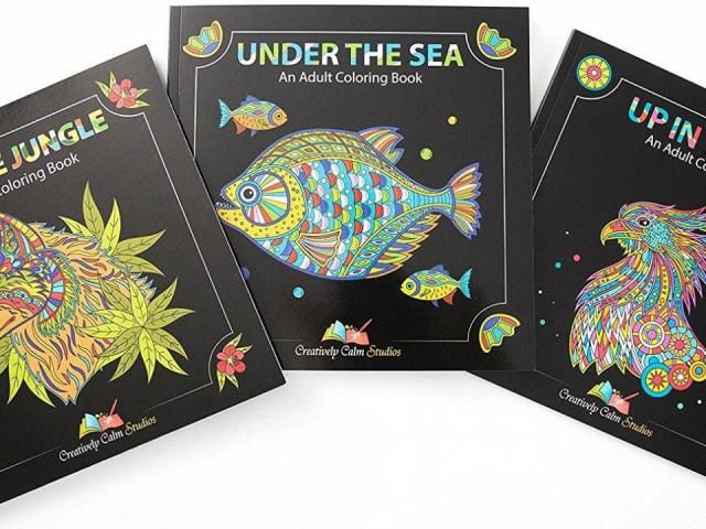 Amazon Prime Deal: Adult Coloring Books Set