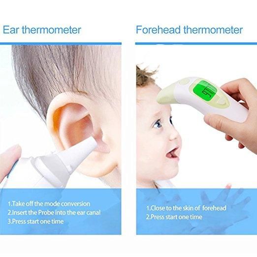 Infrared Digital Forehead & Ear Thermometer only $14.43