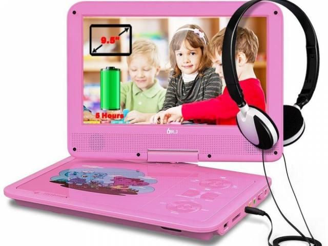 Kids Portable DVD Player with Headphones only $38.49