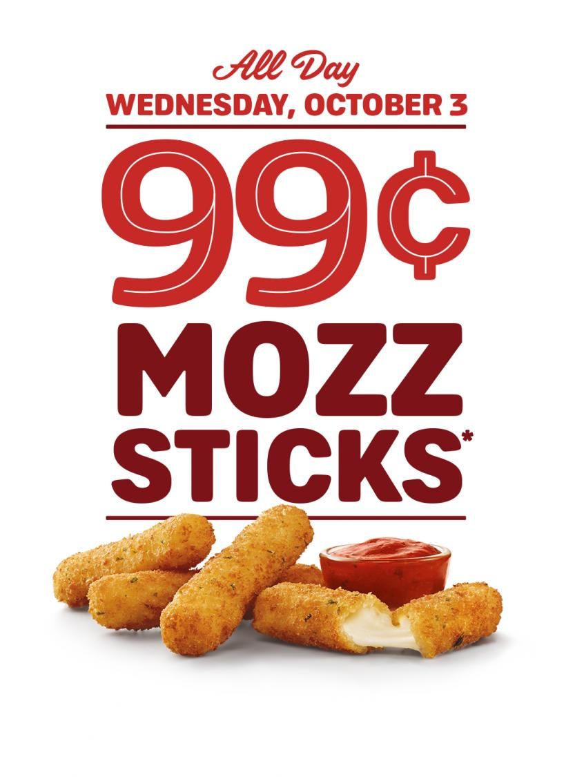 sonic mozzarella sticks