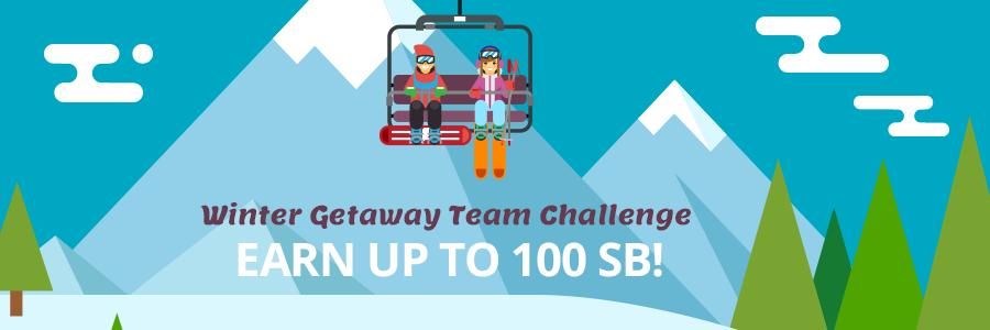 Swagbucks Winter Getaway Team Challenge starts Monday, Jan. 14