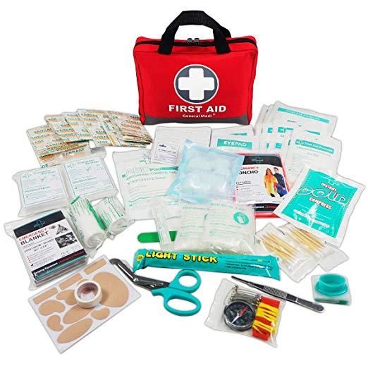 Deluxe First Aid Kit with 309 Pieces only $10.99 (56%)