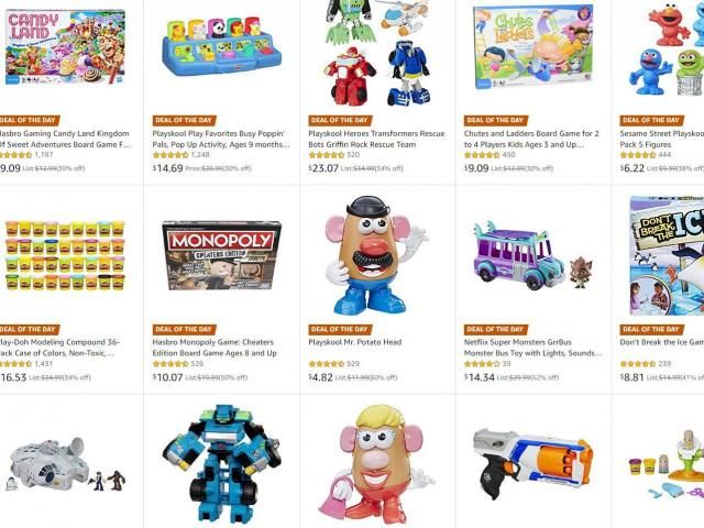 Hasbro Toys up to 77% off Monday: Play-Doh, Mr. Potato Head, Board ...