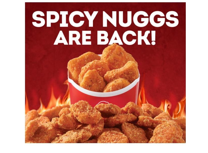 Wendys Spicy Chicken Nuggets