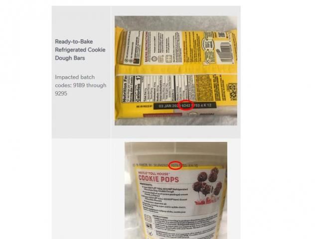 Recall: Nestle Ready To Bake Cookie Dough recalled due to possible ...