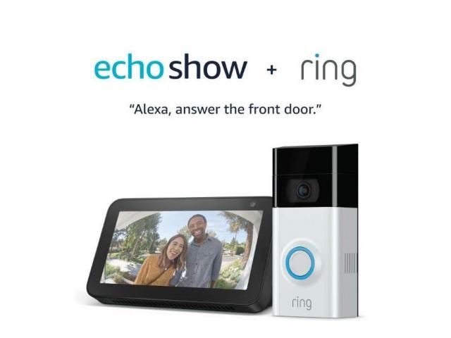 Ring Video Doorbell & Echo Show 5 Bundle only $139 (reg. $288.99)!