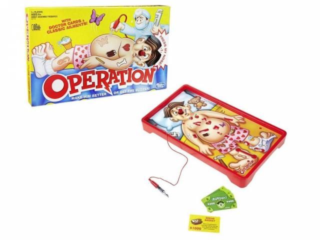Classic Operation Game by Hasbro only $11.99 (40% off)