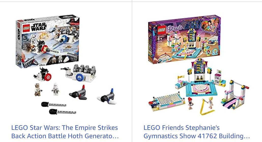 LEGO sets Buy 1 Get 1 40% off at Amazon