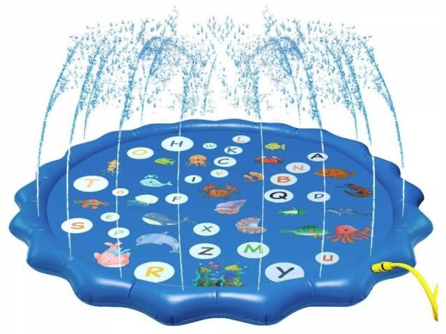 Splash Pad and Sprinkler only $15.99