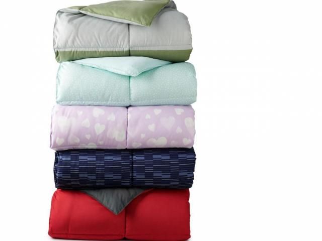 The Big One Reversible Comforters in ALL sizes only $20.99