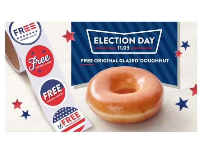 Election Day 2020 freebies & offers