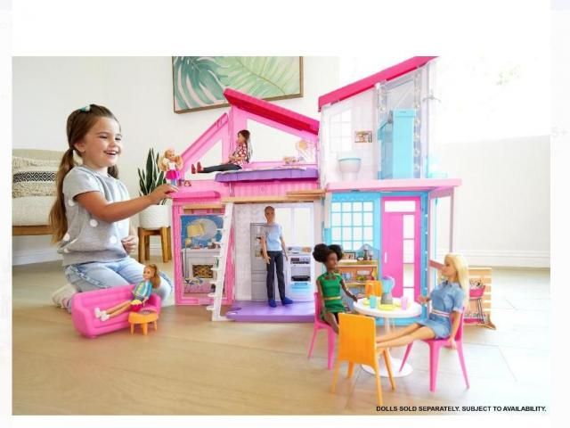 Barbie Estate Malibu House Playset with 25 accessories only $49 (reg ...