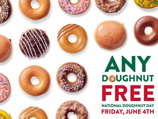 National Doughnut Day freebies on June 4