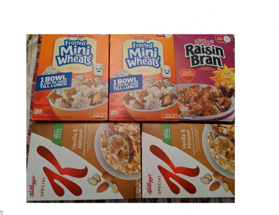 kellogg's cereal codes